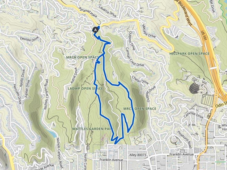 Inspiration Point – Runyon Canyon Park | Laufrunde | Komoot